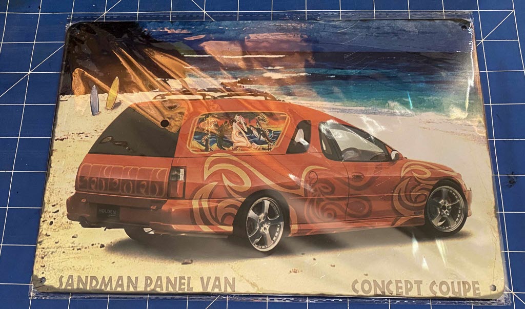 Sandman Panel Van | Sandman Panel Van Sign